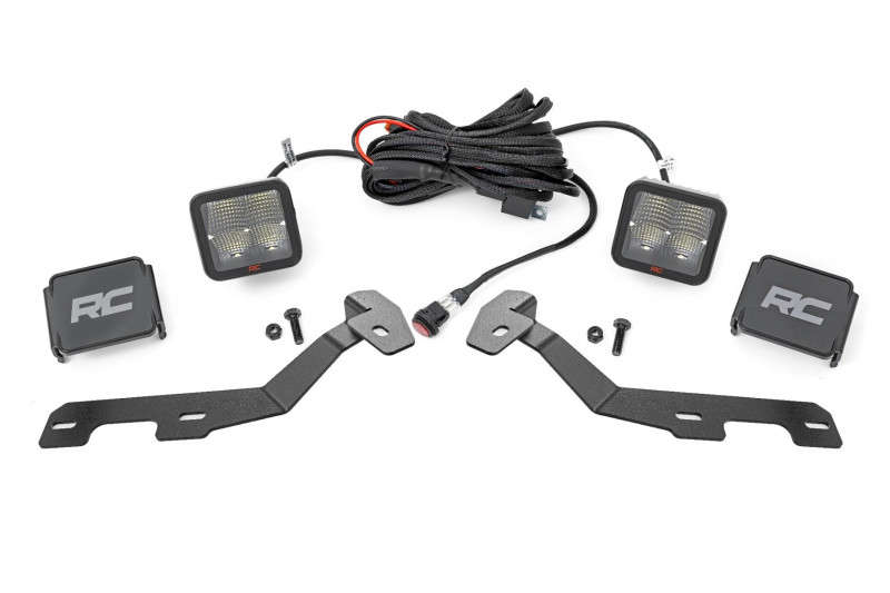 Rough Country 82295-RC LED Ditch Light Kit | 2" | Spectrum Series ...