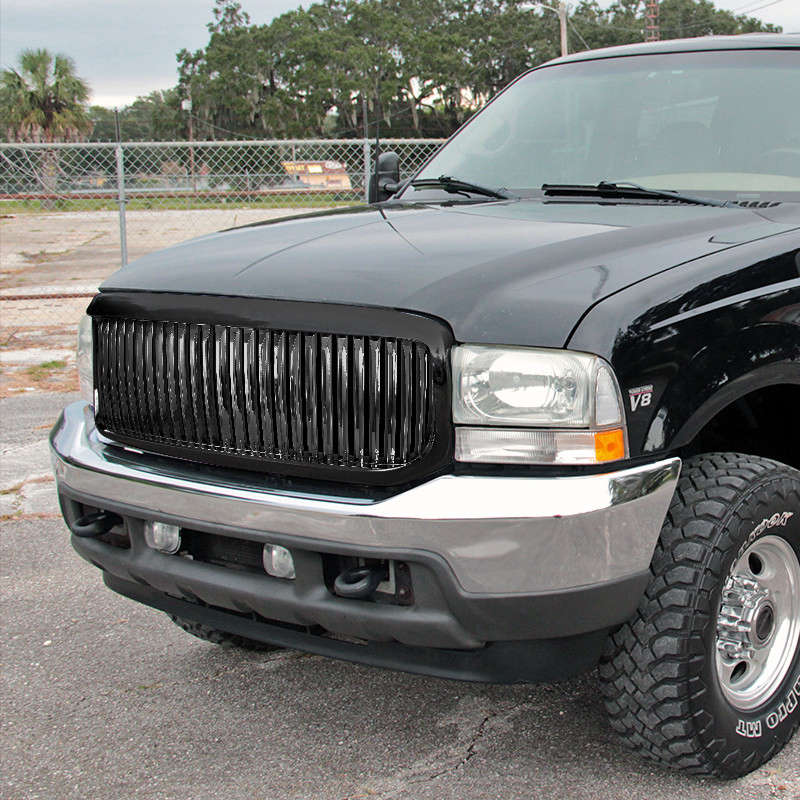 Spec-D Tuning HG-F25099JMVT-SPECD ABS Vertical Grille | Black (99-04 F ...