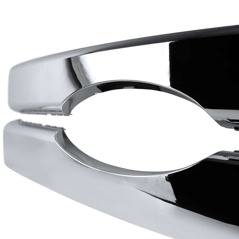 Spec-D Tuning HG-F25011C-MD-GL-SPECD ABS Grille Overlay | Chrome ...