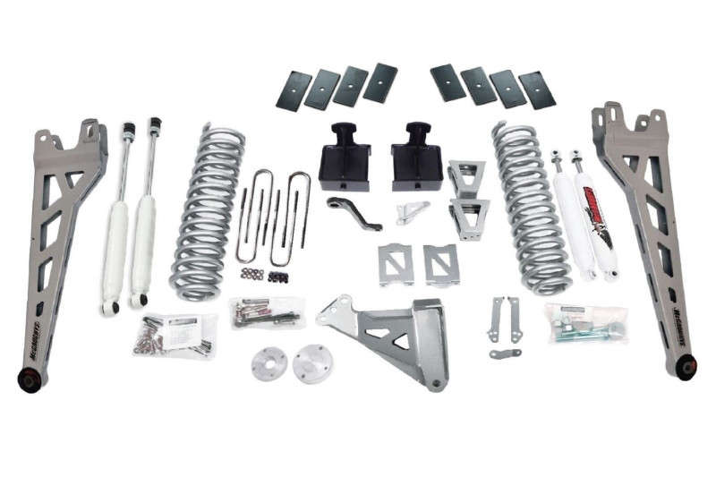 McGaughys 57237-McG 8" Powder Coated Silver Phase 2 Premium Lift Kit ...