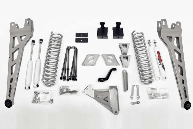 McGaughys 57262-McG 6" Powder Coated Silver Phase 2 Premium Lift Kit ...