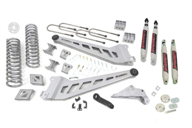 McGaughys 54329-McG 6" Powder Coated Silver Premium Lift Kit | Custom ...