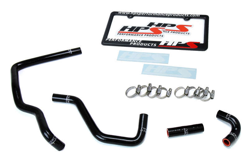 HPS Performance 57-1587-BLK-HPS Black High Temp 3-ply Reinforced ...