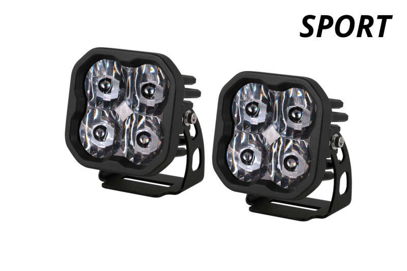 Diode Dynamics DD6857P-DIOD SS3 LED Pod Sport Flood Standard | Pair | 3 ...
