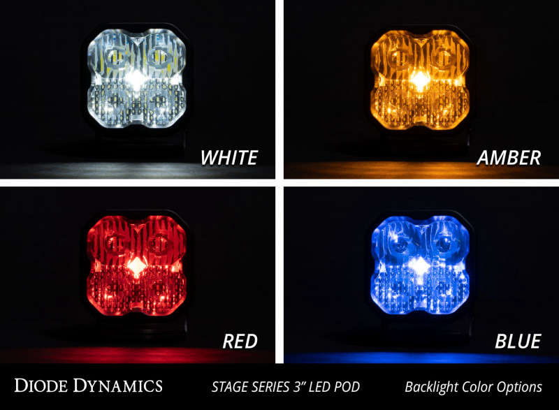 Diode Dynamics DD6895S-DIOD SS3 LED Pod Max Driving Standard | Single ...