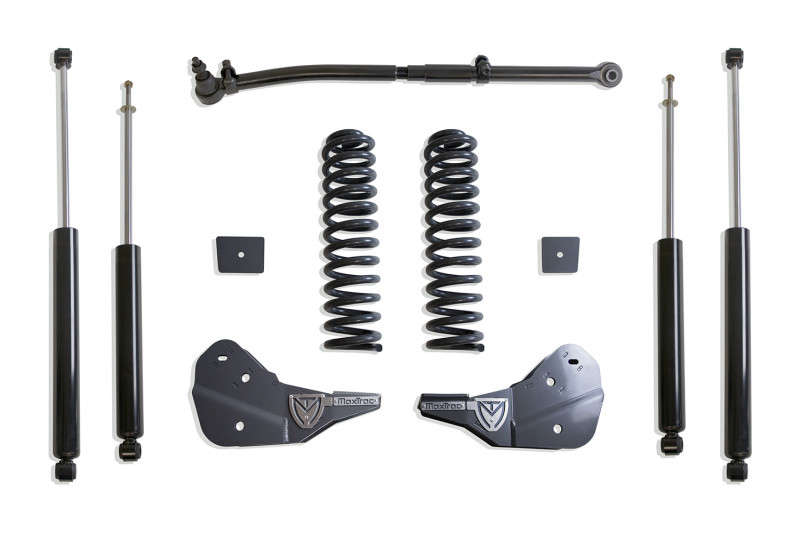 MaxTrac MT-K944325 2.5" Coil Spring Leveling Kit W/ Shocks (23-25 Ford ...
