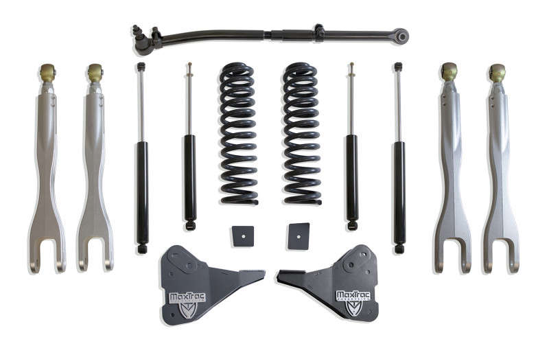 MaxTrac MT-K944325L 2.5" Coil Spring Leveling Kit W/ 4-Links/Shocks (23 ...