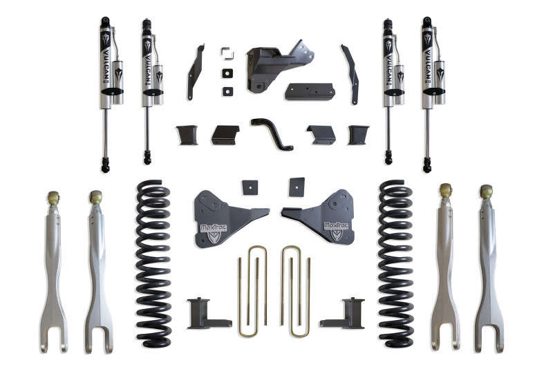 MaxTrac MT-K944385VRL 8" Lift Kit With 4-Links/Vulcan Reservoir Shocks ...