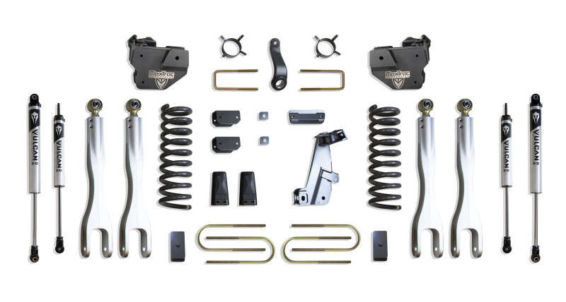 MaxTrac MT-K947341VL 4" Lift Kit With 4-Links/Vulcan Shocks (13-18 Ram ...