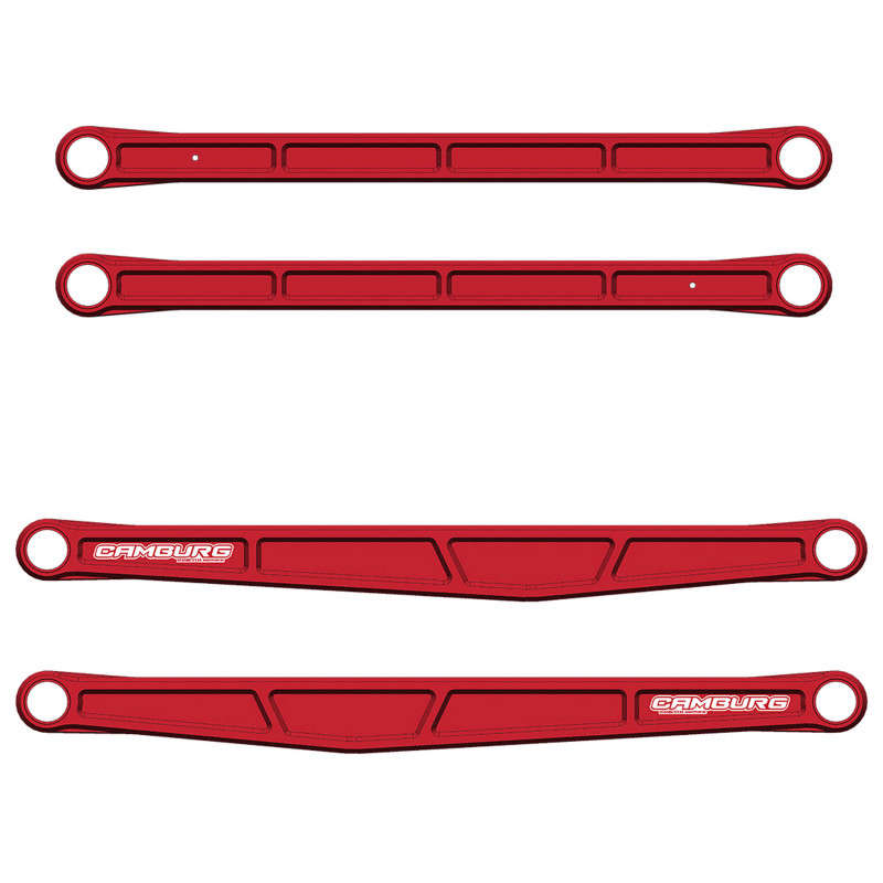 Camburg CAM-120033-RED Kinetik Series Rear Billet Trailing Arm Kit ...