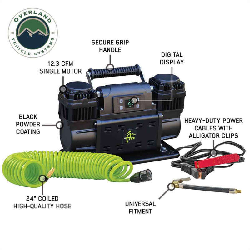 Overland Vehicle Systems OVS-12099923 EGOI Portable Air Compressor ...