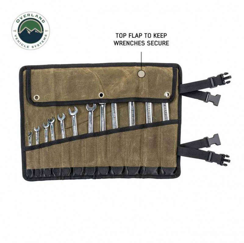 Overland Vehicle Systems OVS-21209941 Small Wrench Tool Roll | 12 Slot ...