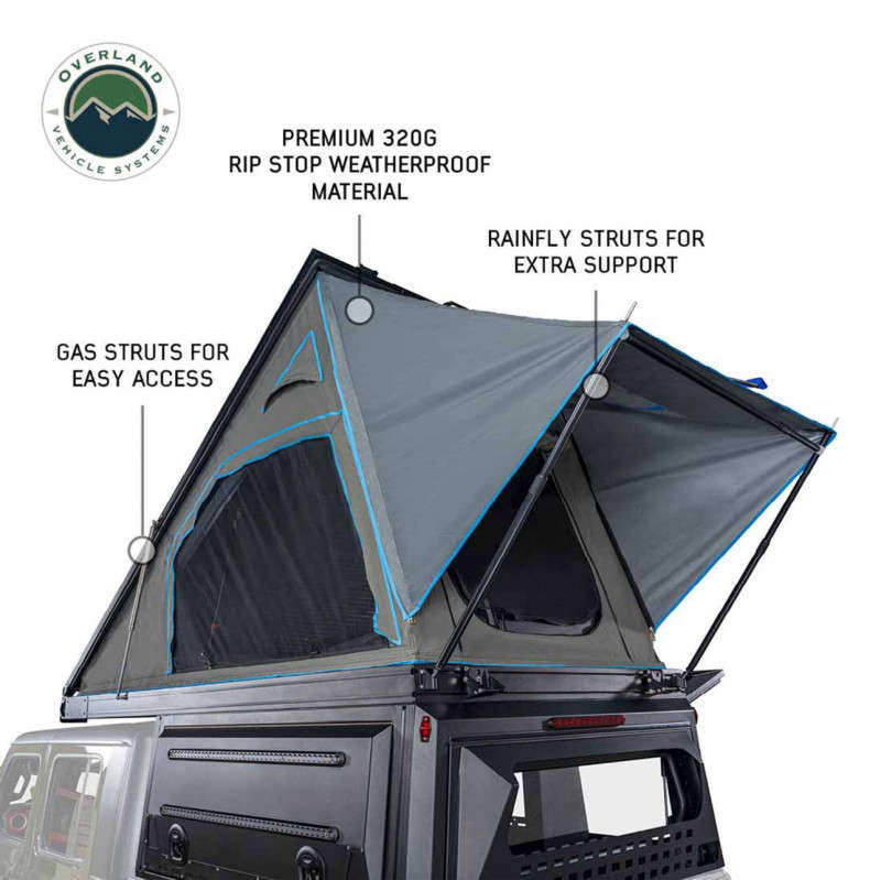 Overland Vehicle Systems OVS-70100101 MagPak Camper Shell/Roof Top Tent ...