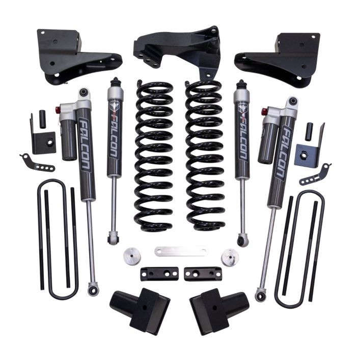 ReadyLIFT 63-23440-RL ReadyLift 4" Diesel Suspension System with Falcon ...