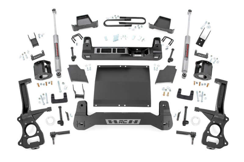 Rough Country 110330D-RC 4" Lift Kit | Strut Spacers W/ N3 Rear Shocks ...