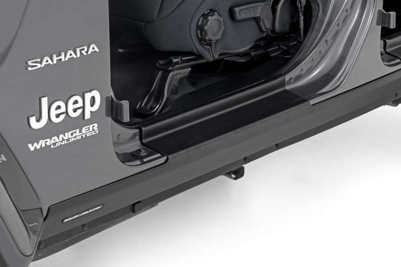 Rough Country TC13024-RC Trail Cladding | Rocker Sill Plates (18-24 ...