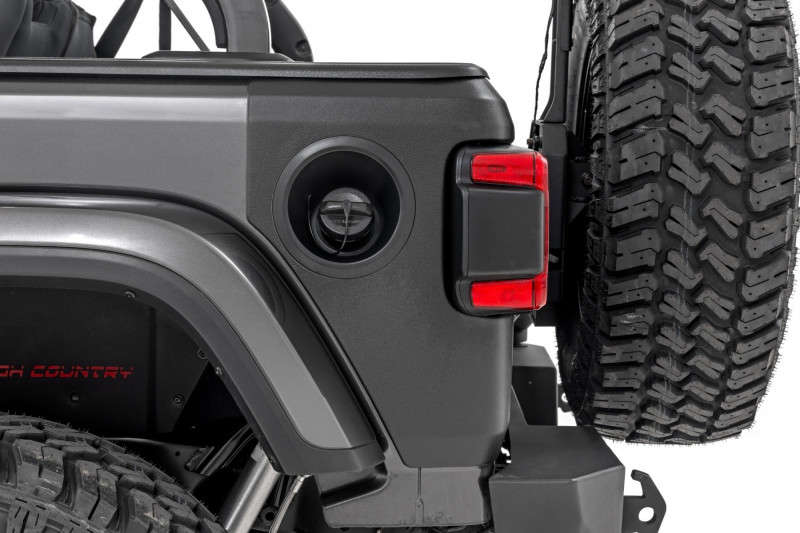 Rough Country TC13026-RC Trail Cladding | Rear Corners (18-24 Jeep ...
