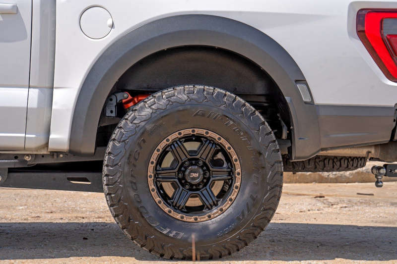 Rough Country 4523-RC Rear Wheel Well Liners (21-23 Ford F-150 Raptor ...