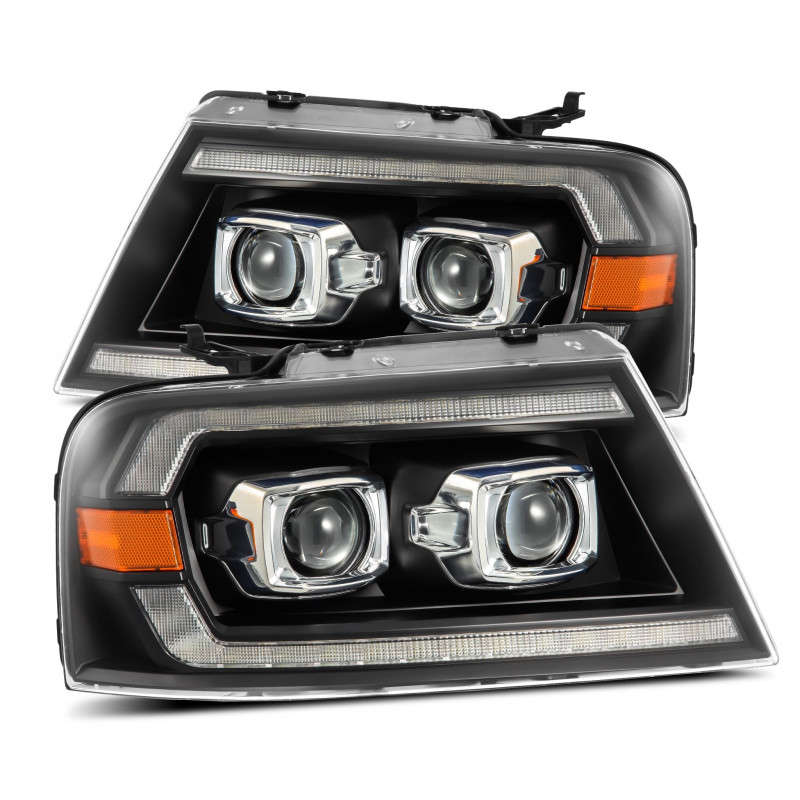 AlphaRex ALPHA-880134 PRO-Series Halogen Projector Headlights | Black ...