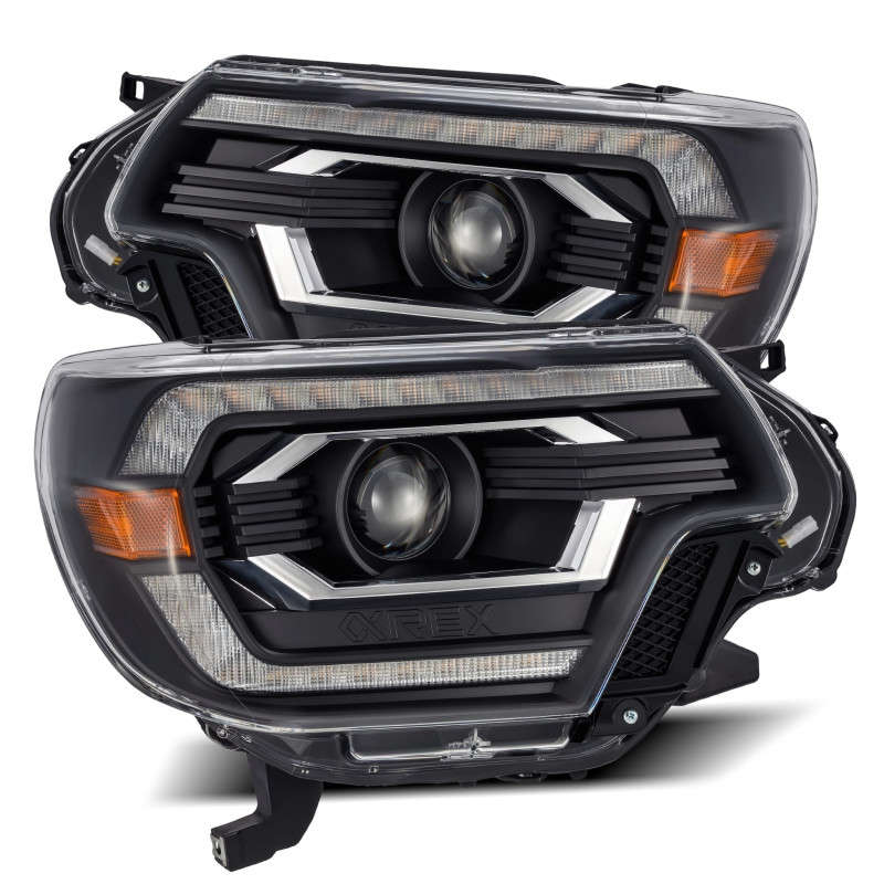 AlphaRex ALPHA-880749 PRO-Series Halogen Projector Headlights | Black ...