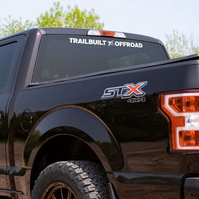 TrailBuilt TB-DWNDSHLD24B Windshield Decal | 24" Black | TrailBuilt Off ...