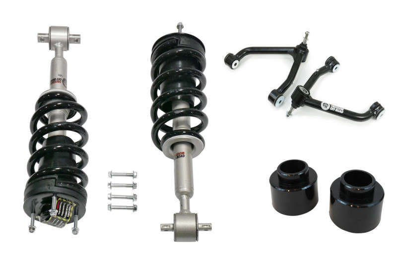 Freedom Offroad FO-F805F30+FO-F704FU-FREE 3" Front Lift Struts w/ Upper ...