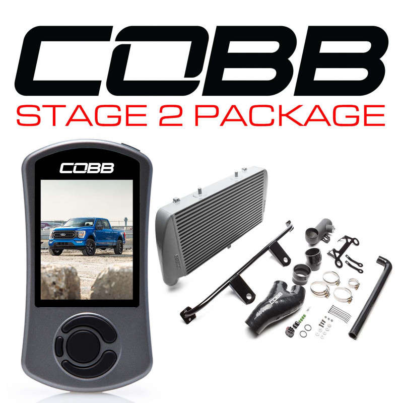 COBB FOR0110020SL-NI-COBB Stage 2 Power Package Silver (21-22 Ford F ...