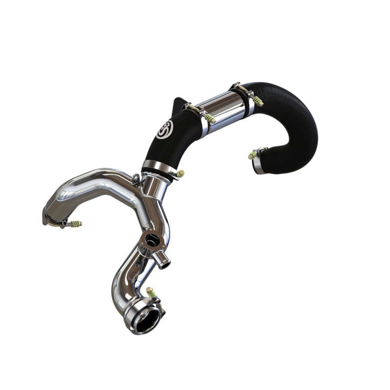 S&B 83-2007-BKJF Hot Side Intercooler Pipe (20-24 Ford Explorer/Lincoln ...