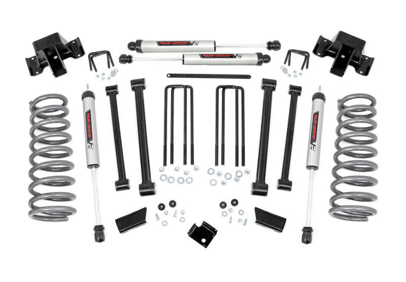 Rough Country 35170-RC 3 Inch Lift Kit | V2 (94-02 Dodge Ram 2500 | 4WD ...