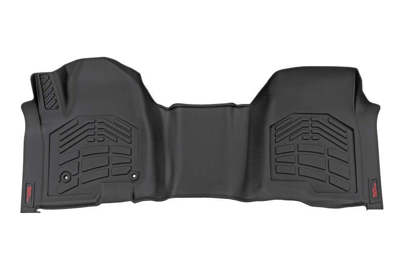 Rough Country SM2165-RC Sure-Fit Floor Mats | Front Over Hump ...