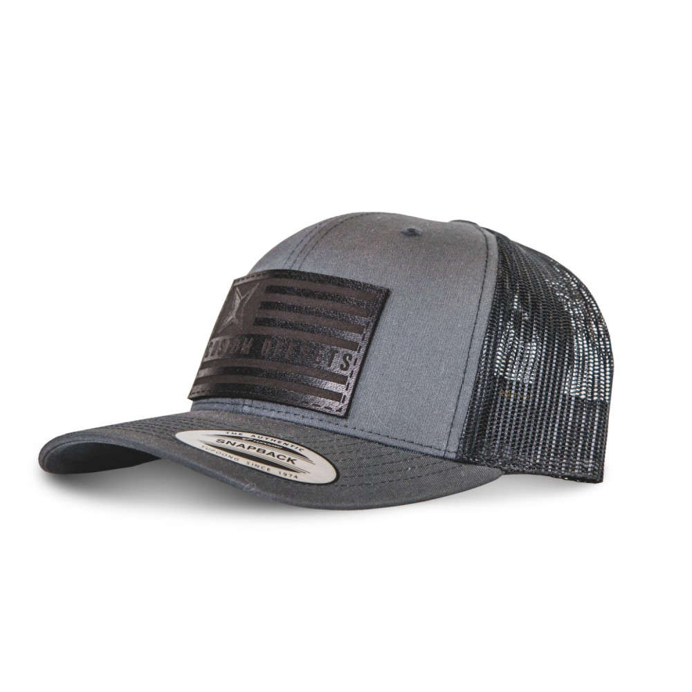 Custom Offsets CO-HCLPS Retro Charcoal/Black Trucker Snapback