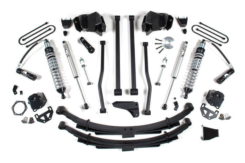 BDS Suspension BDS653F 8 Inch Lift Kit | Long Arm & FOX 2.5 Coil-Over ...