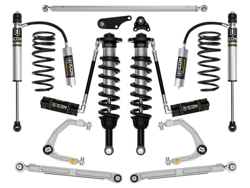 ICON K53364-ICN Front Tubular Upper Control Arms w/Delta Joint Pro (24 ...