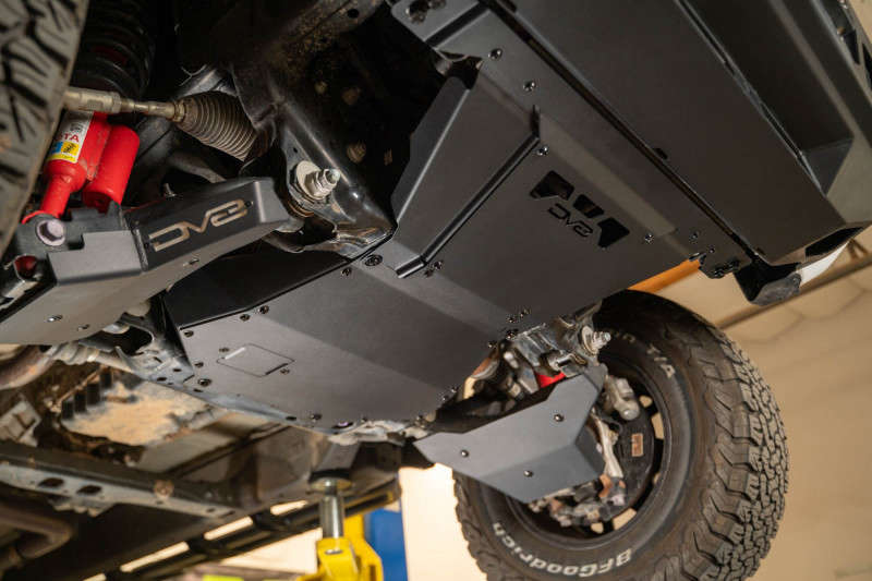 DV8 Off-Road DV8-SPTT1-09 Rear Belly Skid Plate | TrailBuilt Off-Road