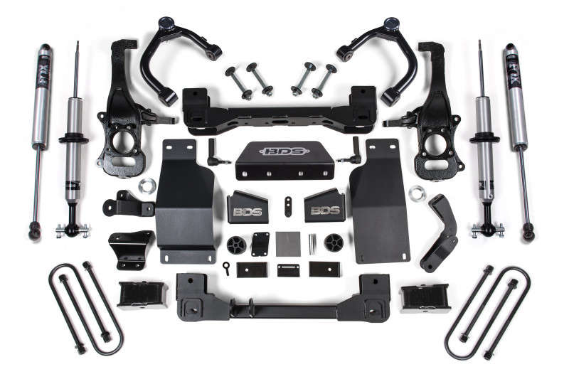 BDS Suspension BDS1853H 4 Inch Lift Kit (2025 Chevy Silverado/GMC Sierra 1500 4WD | Diesel ...