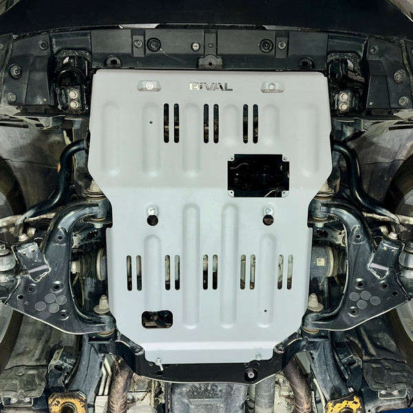 Rival RIVAL-2333.3217.1.6 Aluminum Engine Skid Plate | Custom Offsets