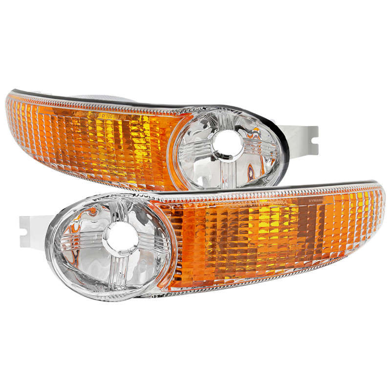 Spec-D Tuning 2LB-DEN00-RO-SPECD Bumper Lights | Chrome Housing/Clear ...