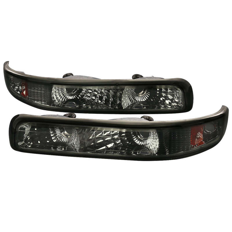 Spec-D Tuning 2LB-SIV99G-RS-SPECD Bumper Lights | Chrome Housing/Smoke ...