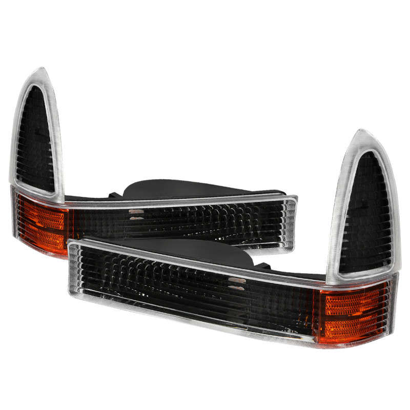 Spec-D Tuning 2LC-F25099JM-RS-SPECD Corner Lights | Matte Black Housing ...