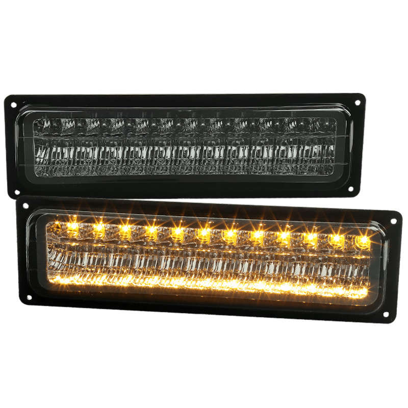 Spec-D Tuning LB-C1088GLED-RS-SPECD LED Bumper Lights | Chrome Housing ...