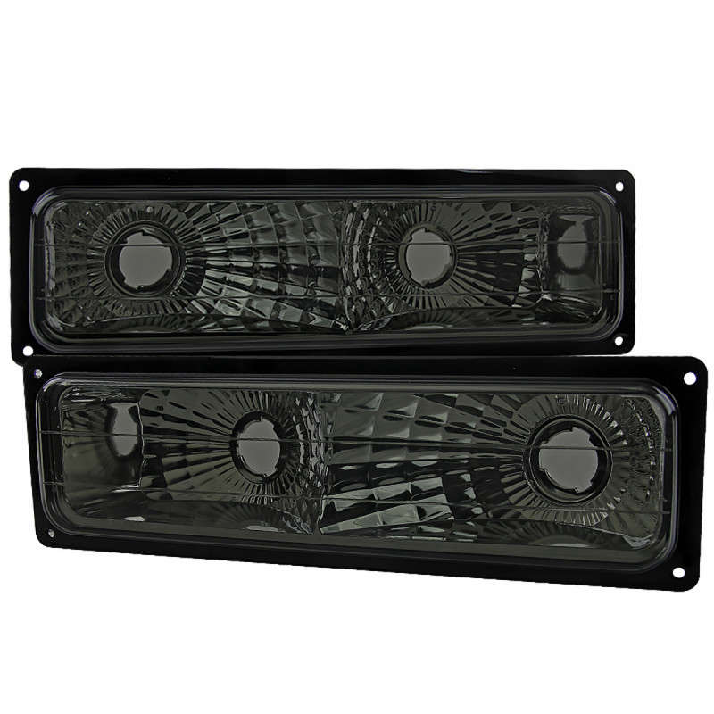 Spec-D Tuning LB-C1094G-RS-SPECD Bumper Lights | Chrome Housing/Smoke ...