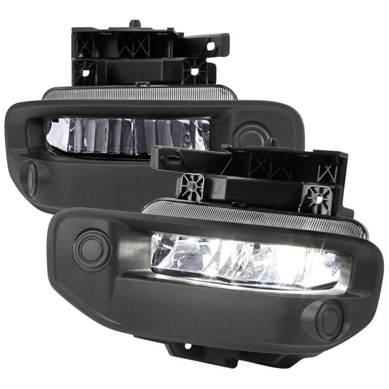 Spec-D Tuning LF-RAM1915CLED-DL-SPECD LED Fog Lights Kit | Chrome ...