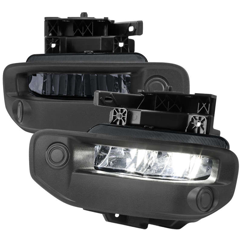 Spec-D Tuning LF-RAM1915GLED-DL-SPECD LED Fog Lights Kit | Chrome ...