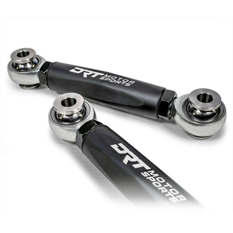 DRT Motorsports DRT-30010SB11201 Hex Front Sway Bar Link Set, Black ...