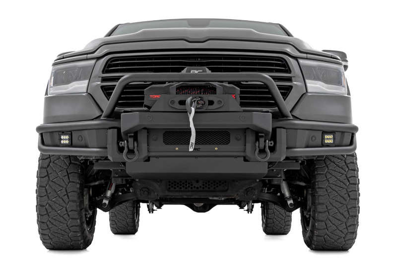 Rough Country 51214W-RC Front Bumper | Tubular | Winch Mount ...
