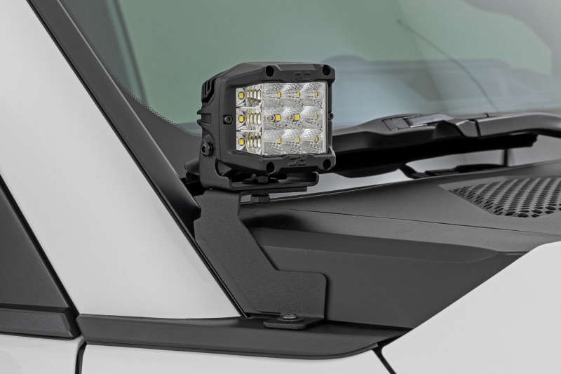 Rough Country 72112-RC LED Light Kit | Ditch Mount | 2" Black Pair ...