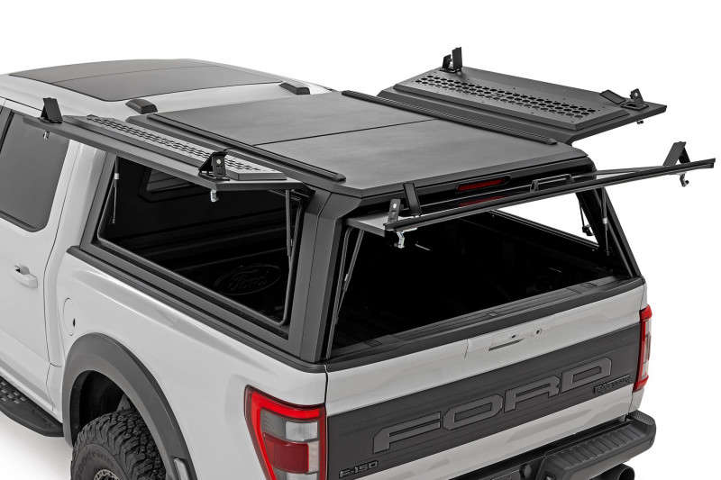 Rough Country 73400-RC Truck Bed Cap | Modular | 5'7" Bed | Custom Offsets