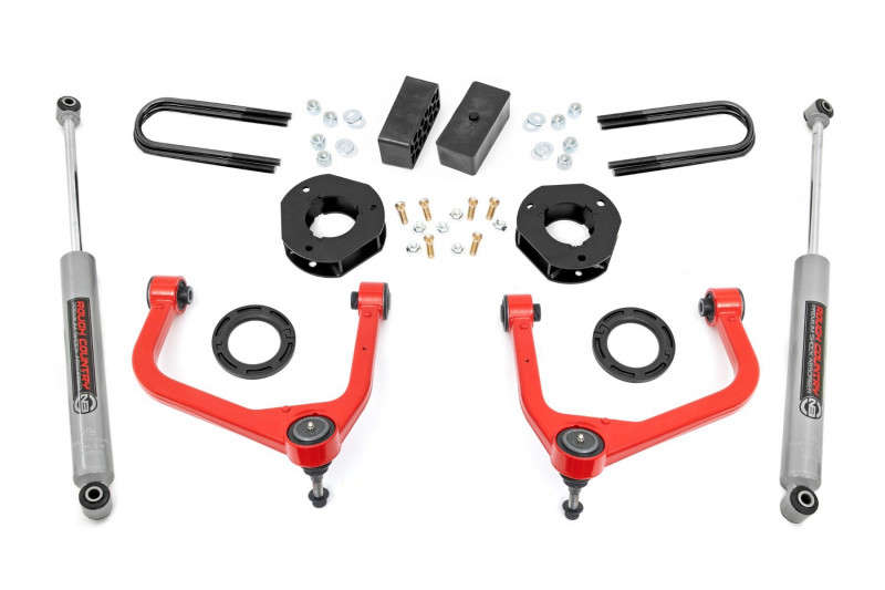 Rough Country 3.5" Suspension Lifts for | 110530RED-RC | Custom Offsets