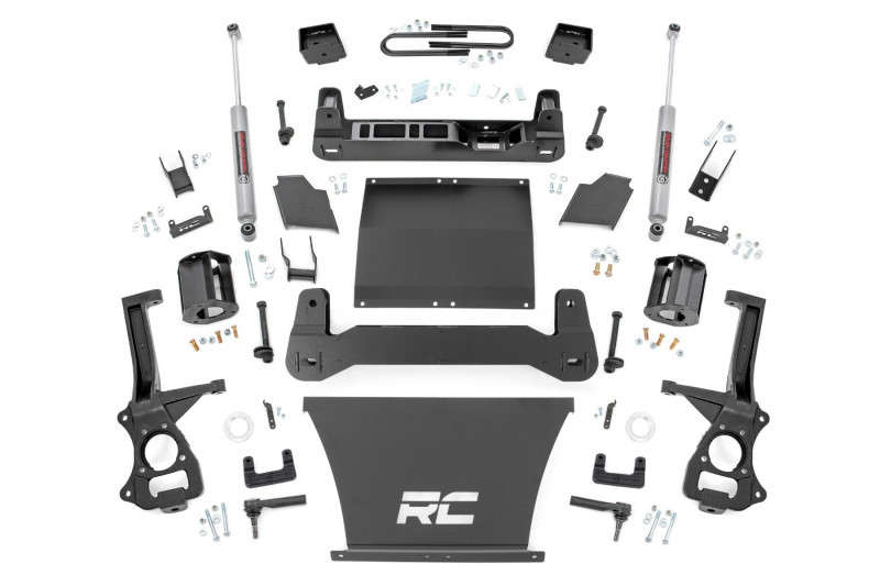 Rough Country 21630_A-RC 6 Inch Lift Kit | Mono Leaf Rear (2025 Chevy ...