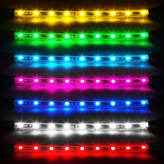 XKGlow XK041005-G Interior + Underglow LED Accent Light Kit | 12 Piece ...